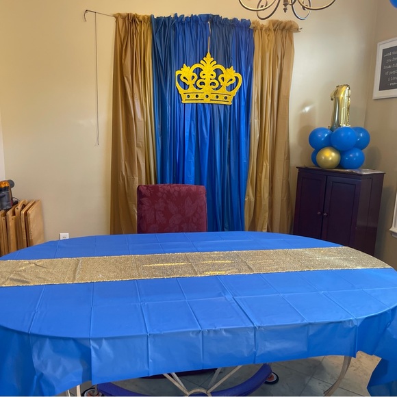 Other | Party Bundle Prince Theme Birthday Banner Stringers Large Crown ...